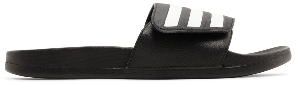 Buy Adidas Adilette Comfort Adjustable Slide 'Black White' - GZ8951 | GOAT
