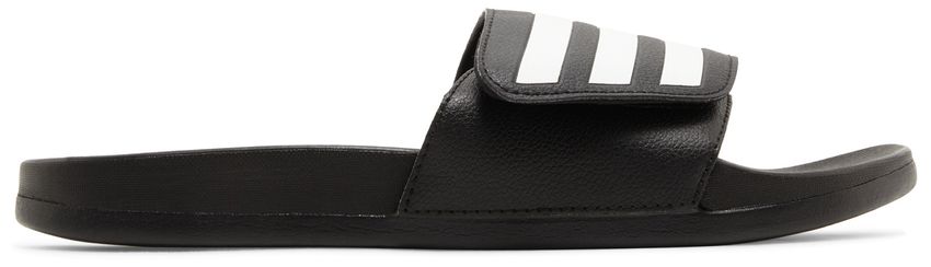 Buy Adidas Adilette Comfort Adjustable Slide 'Black White' - GZ8951 | GOAT