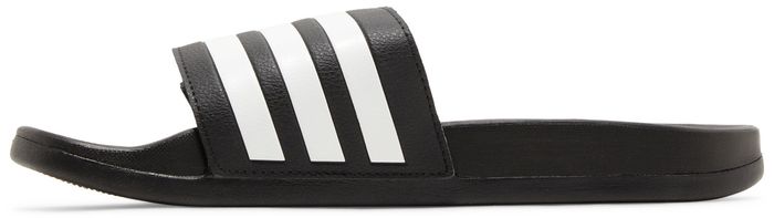 Buy Adidas Adilette Comfort Adjustable Slide 'Black White' - GZ8951 | GOAT