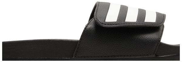Buy Adidas Adilette Comfort Adjustable Slide 'Black White' - GZ8951 | GOAT