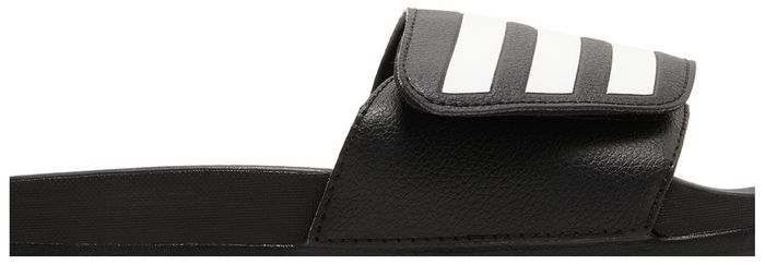 Buy Adidas Adilette Comfort Adjustable Slide 'Black White' - GZ8951 | GOAT