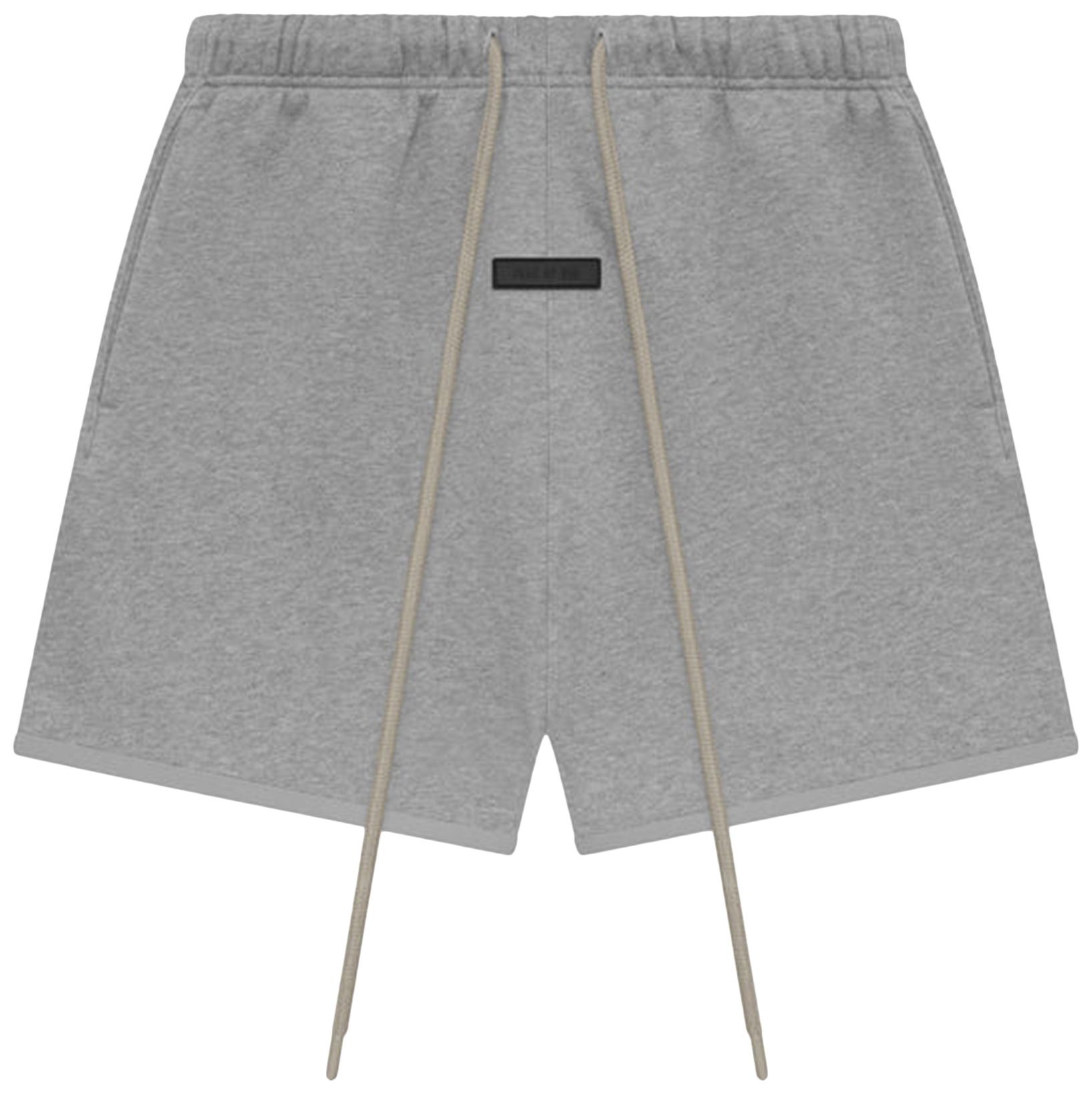 Buy Fear of God Essentials Sweatshort 'Dark Heather Oatmeal ...