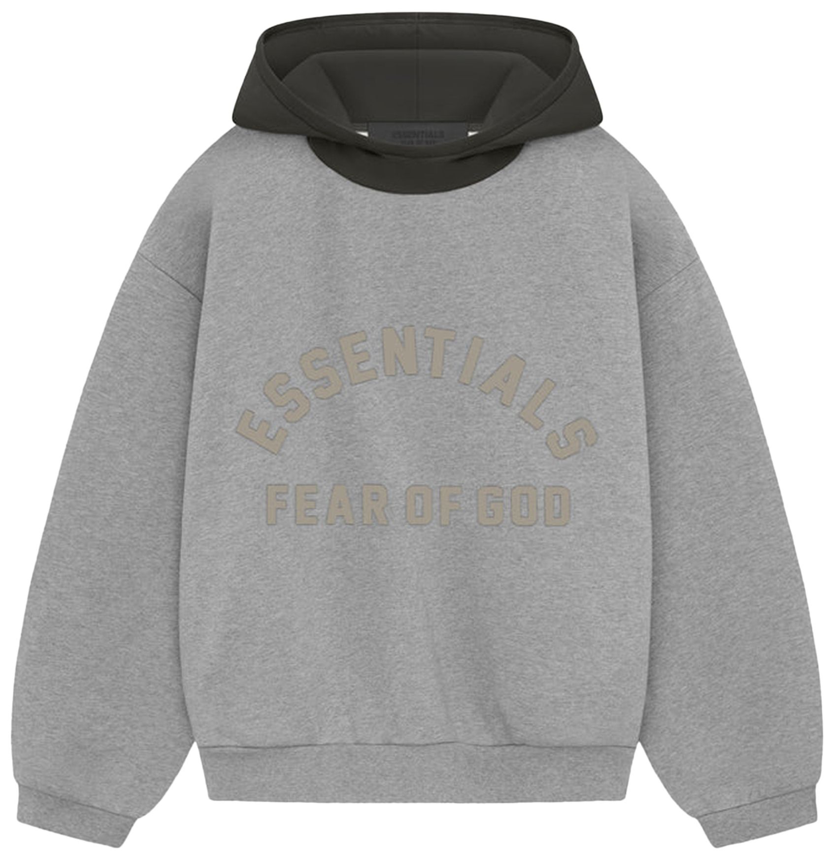 Buy Fear of God Essentials Kids Nylon Fleece Hoodie 'Dark Heather ...