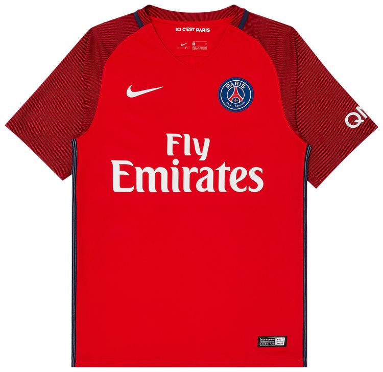 Buy Paris Saint-Germain Away Stadium Jersey 'Red' - 4692 1FW160109ASJ ...