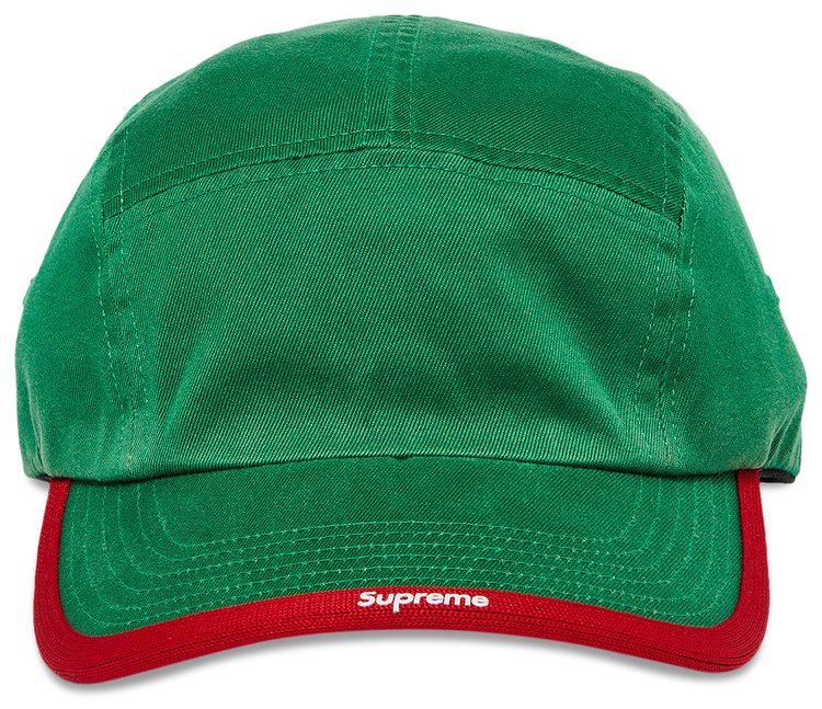 Buy Supreme Visor Logo Camp Cap 'Green' - FW23H37 GREEN | GOAT