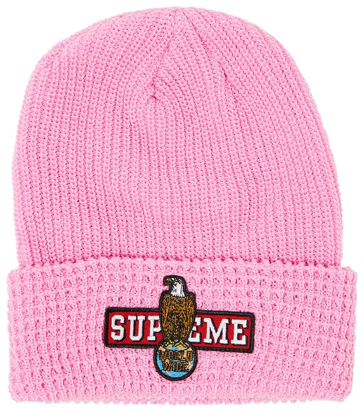 Buy Supreme Eagle Beanie 'Pink' - FW23BN59 PINK | GOAT