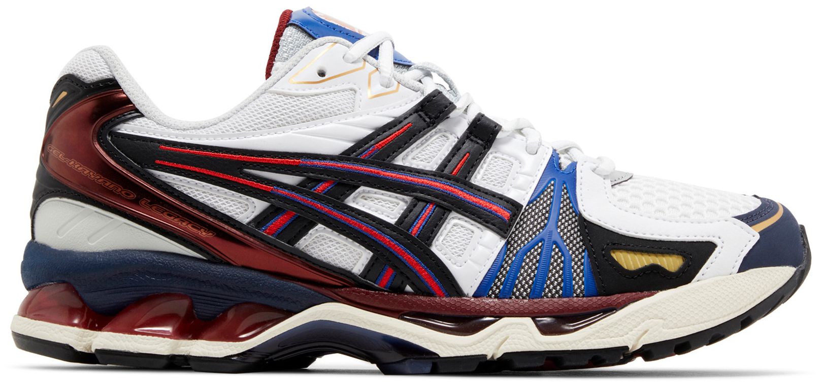 Buy ASICS Gel Kayano Legacy 'White Blue Red' - 1203A325 100 | GOAT