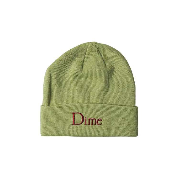 Buy Dime Classic Wool Fold Beanie 'Lime' - DIME23D2F40LIME | GOAT
