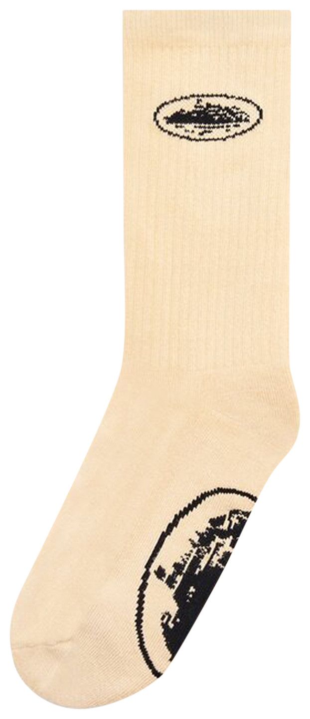 Buy Corteiz Alcatraz Socks 'Creme' - 7892 1FW230605AS CREM | GOAT