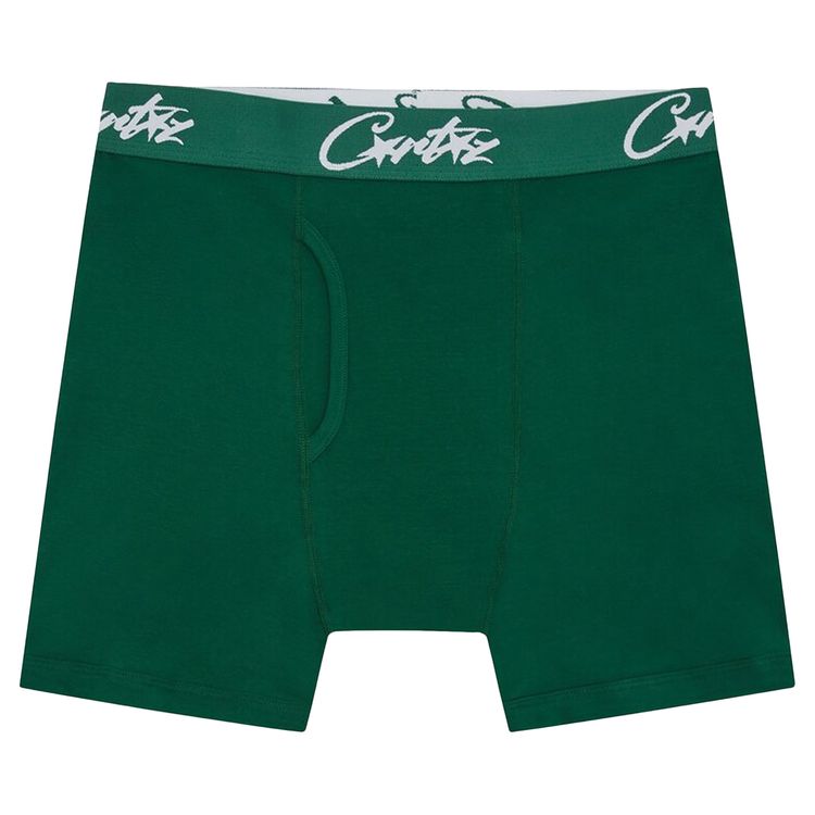 Buy Corteiz Allstarz Boxers (3 Pack) 'Green' - 7892 1FW230207AB3P GREE ...