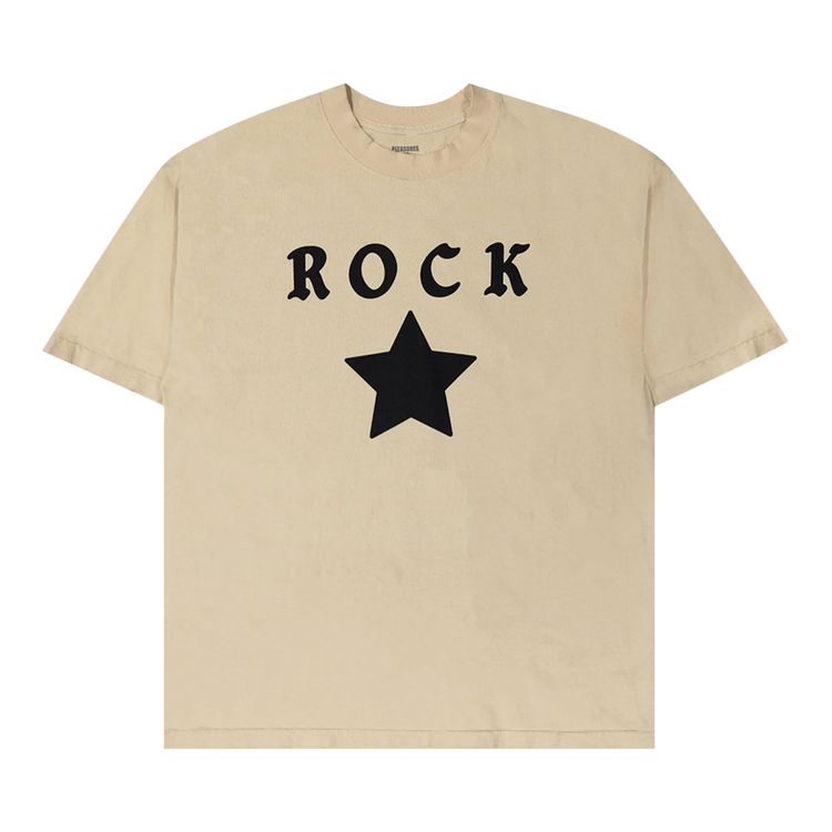 Buy Pleasures Rockstar T-Shirt 'Tan' - P23N004 TAN | GOAT