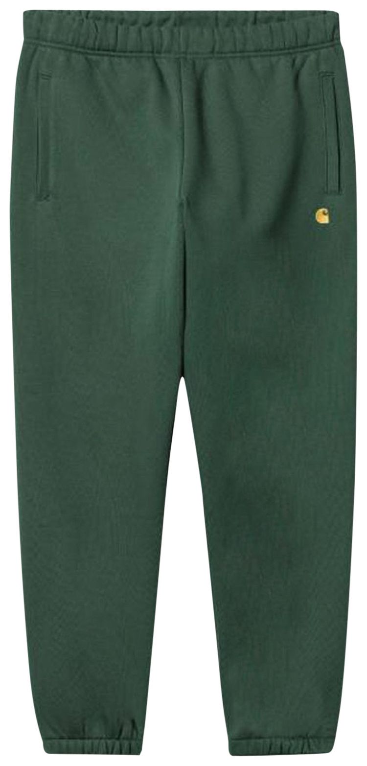 Buy Carhartt Wip Chase Sweatpant Discovery Green I028284 Disc Goat
