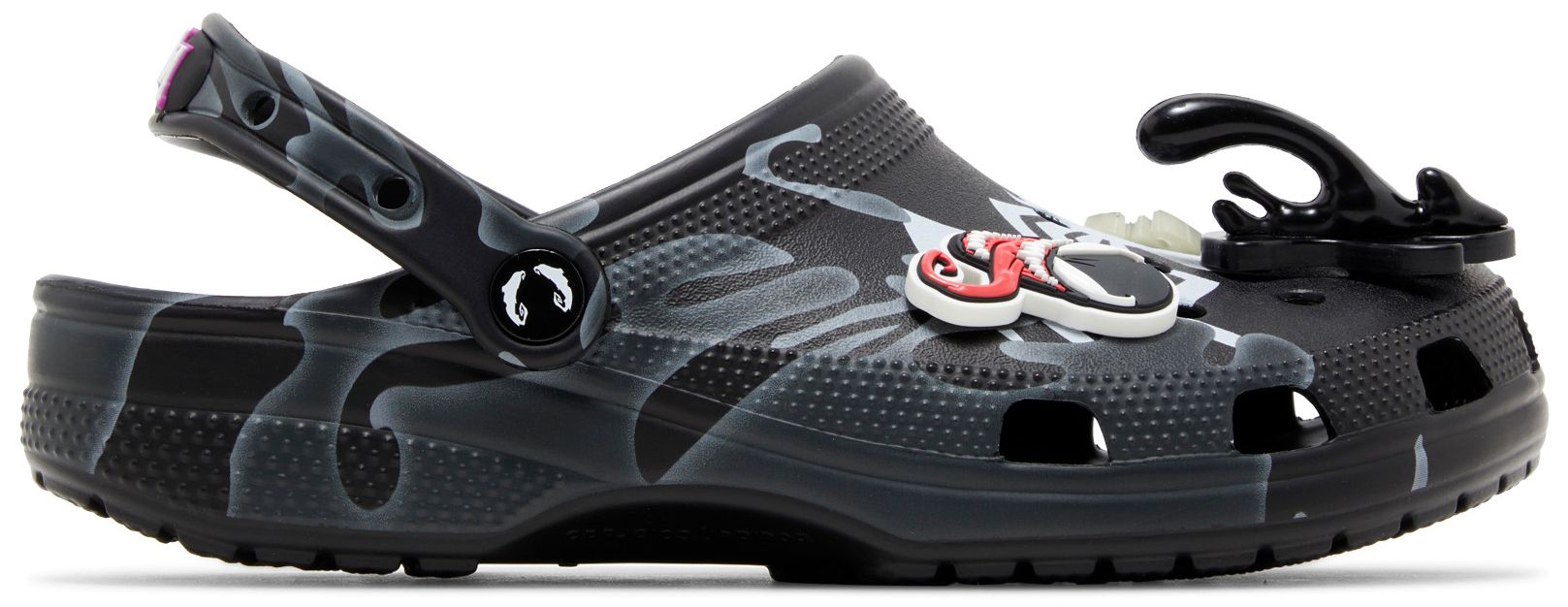 Buy Crocs Marvel x Classic Clog 'Venom' - 208864 001 | GOAT