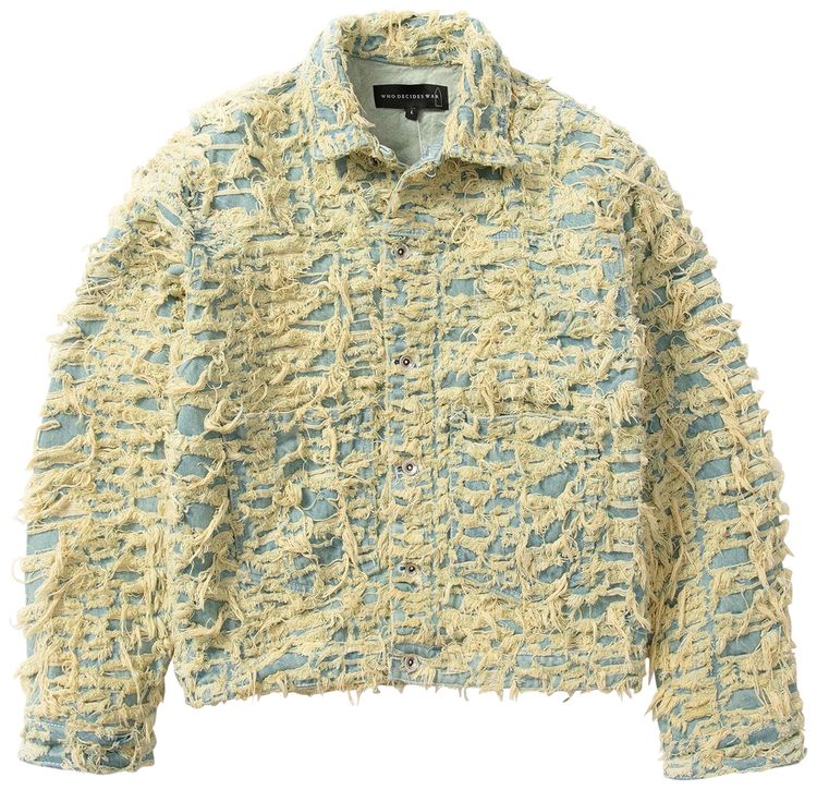 Buy Who Decides War Barren Thread Jacket 'Gold' - 2637 100000308BTJ ...