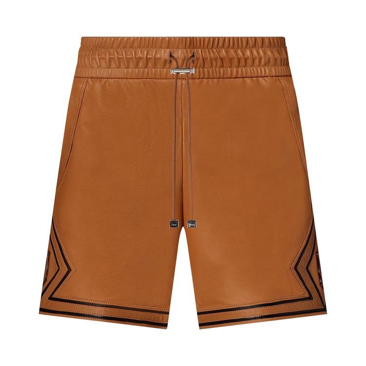 Buy Amiri Drawstring Boxing Short 'Brown' - MLB001 210 BROW | GOAT