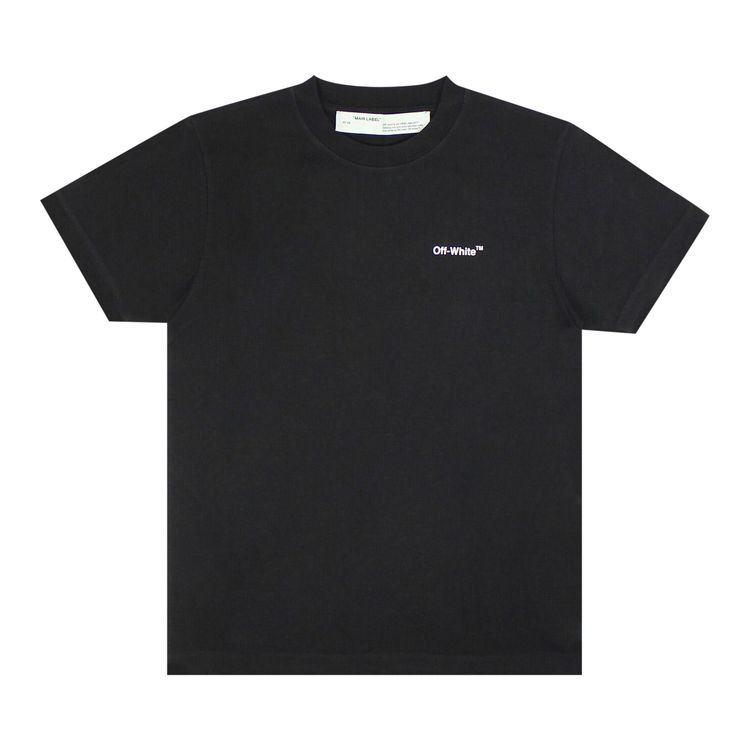 Buy Off White Outline Marker Arrow T Shirt Blackwhite