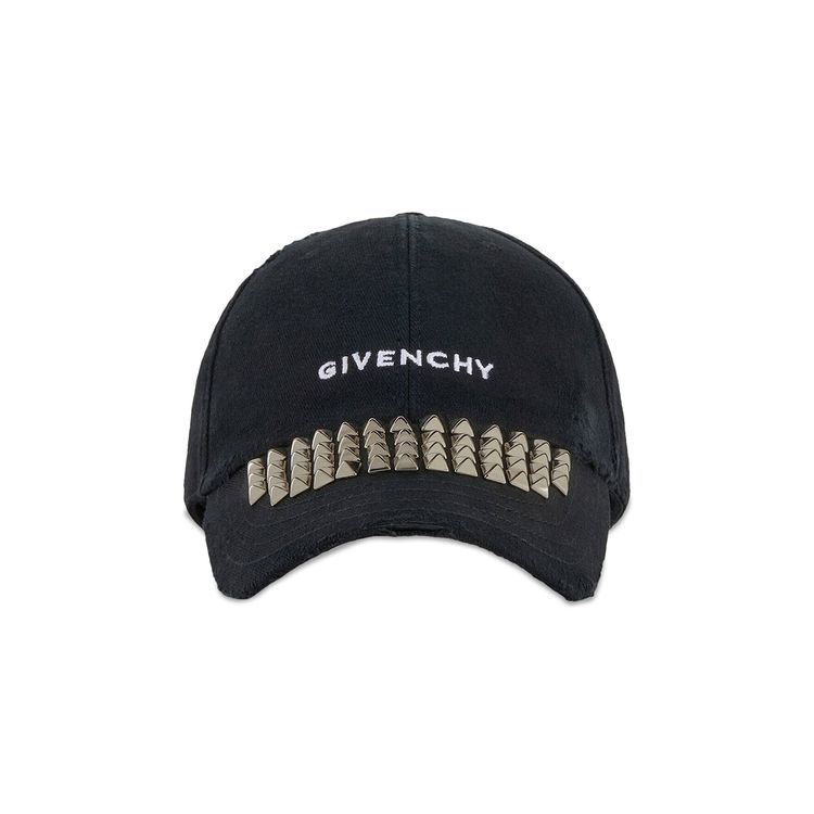 Buy Givenchy Embroidered Logo Curved Cap 'Black' - BPZ022P0TL 001 | GOAT