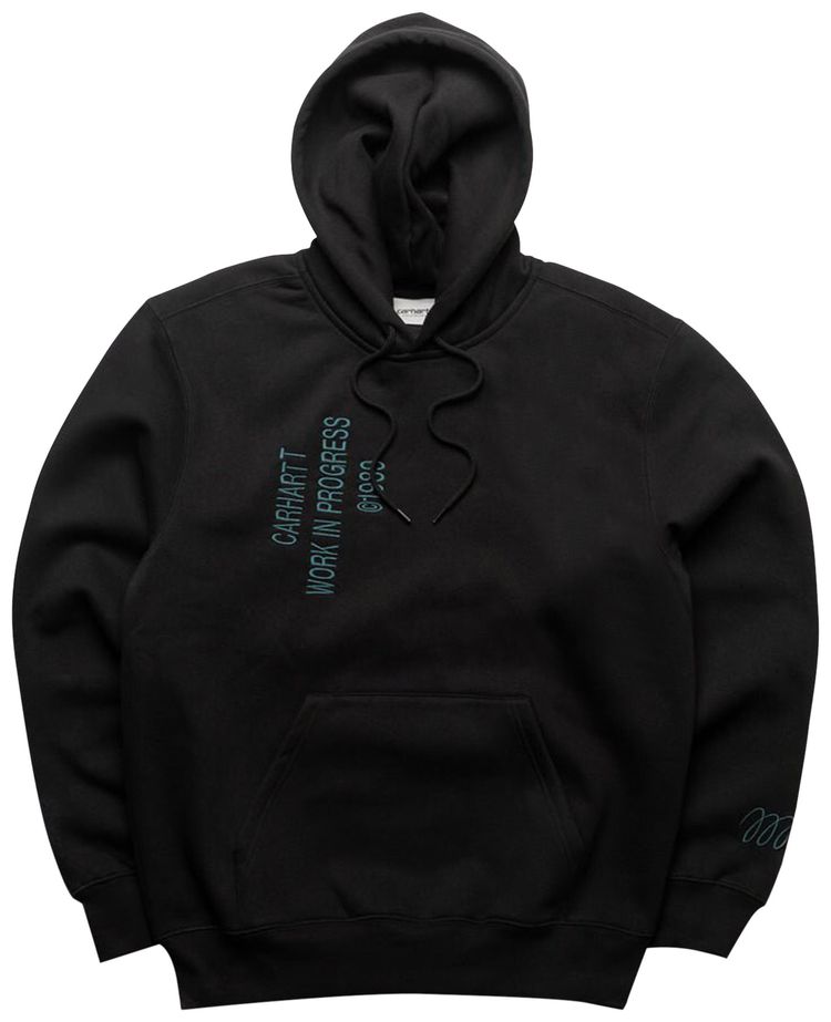 Buy Carhartt Wip Signature Hoodie Black I032164 Blac Goat