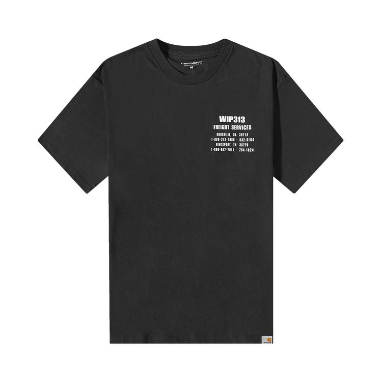 Buy Carhartt WIP Short-Sleeve Freight Services T-Shirt 'Black ...