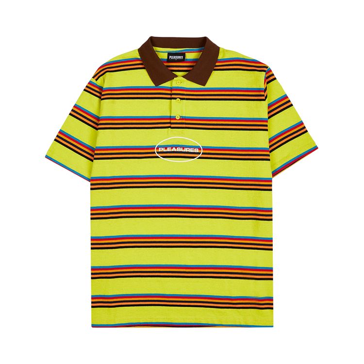 Buy Pleasures Decoy Polo Shirt 'Green' - P22SP012 GREE | GOAT