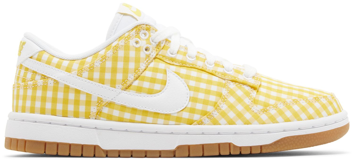 Buy Nike Wmns Dunk Low 'Yellow Gingham' - DZ2777 700 | GOAT
