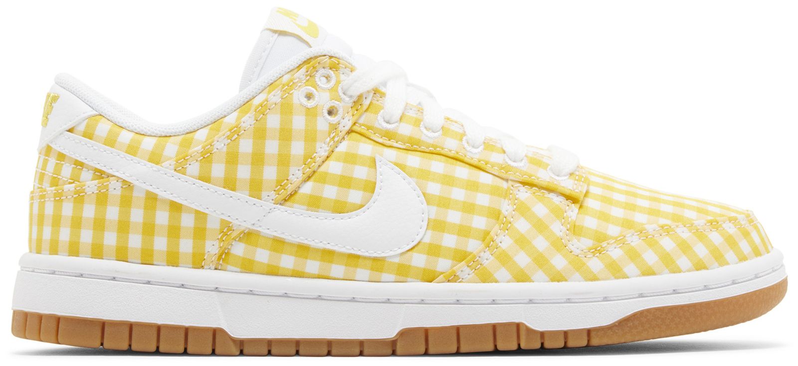 Buy Nike Wmns Dunk Low 'Yellow Gingham' - DZ2777 700 | GOAT