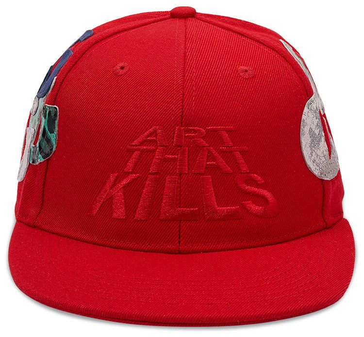 Buy Gallery Dept Atk G Patch Fitted Cap Red Atk G 9150 Red Goat