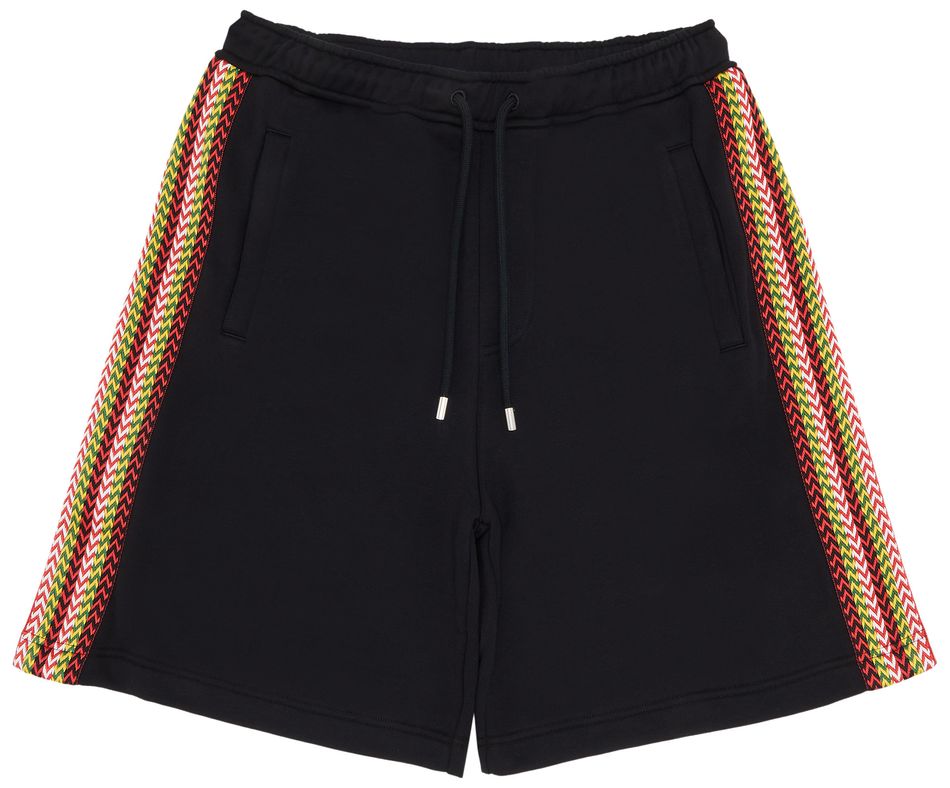 Buy Lanvin Side Curb Shorts 'Black' - RM TR0064 J212 P24 | GOAT