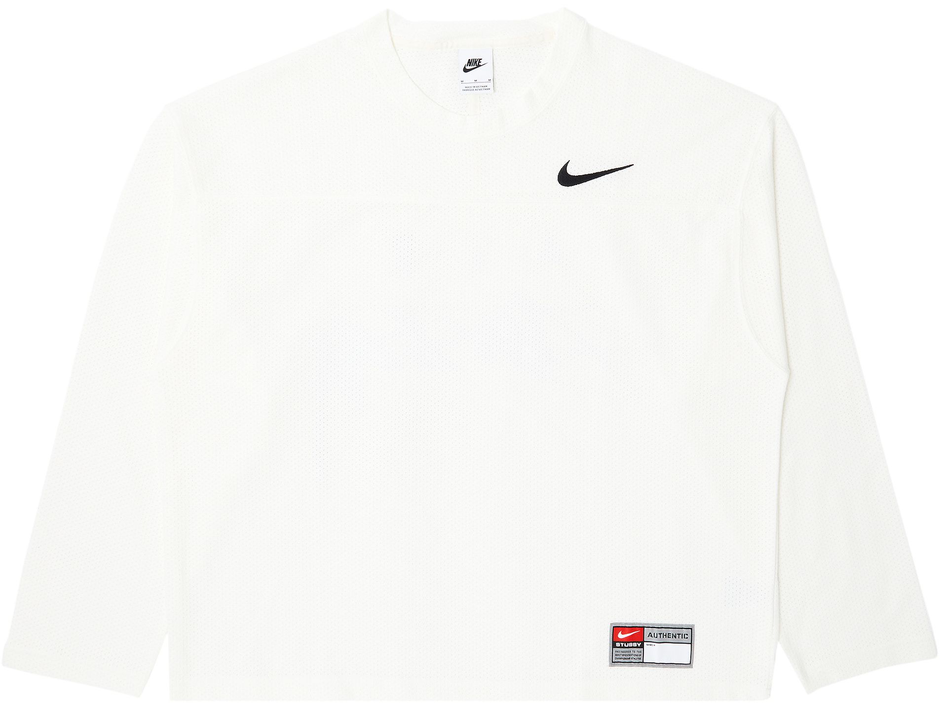 Buy Stussy x Nike Dri Fit Mesh Jersey 'Sail' - FJ9164 133 | GOAT