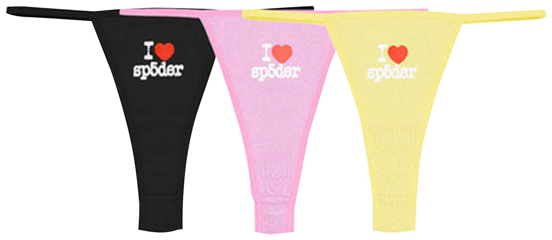 Buy Sp5der Underwear (3 Pack) 'Assorted' - SP5 WMN UNDIES | GOAT