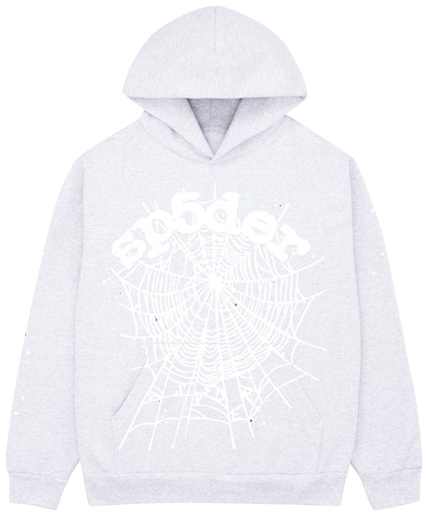 Buy Sp5der OG Web Hoodie 'Heather Grey' - SP5 OGWGRY HD | GOAT