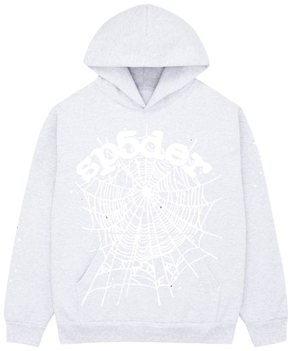 Buy Sp5der OG Web Hoodie 'Heather Grey' - SP5 OGWGRY HD | GOAT