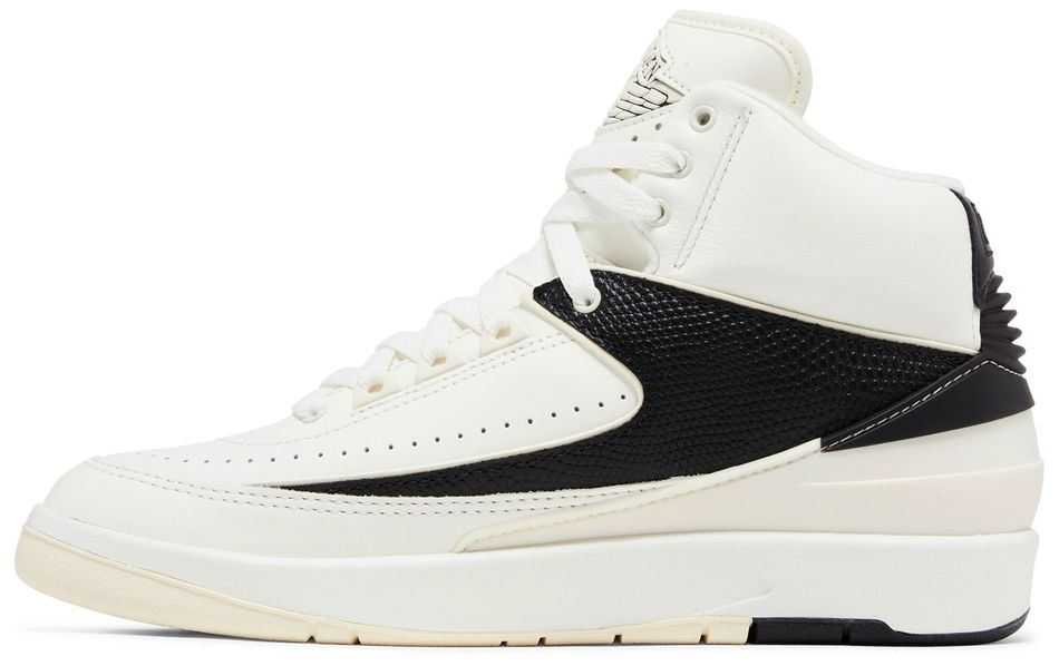 Buy Wmns Air Jordan 2 Retro 'Sail Black' - DX4400 100 | GOAT