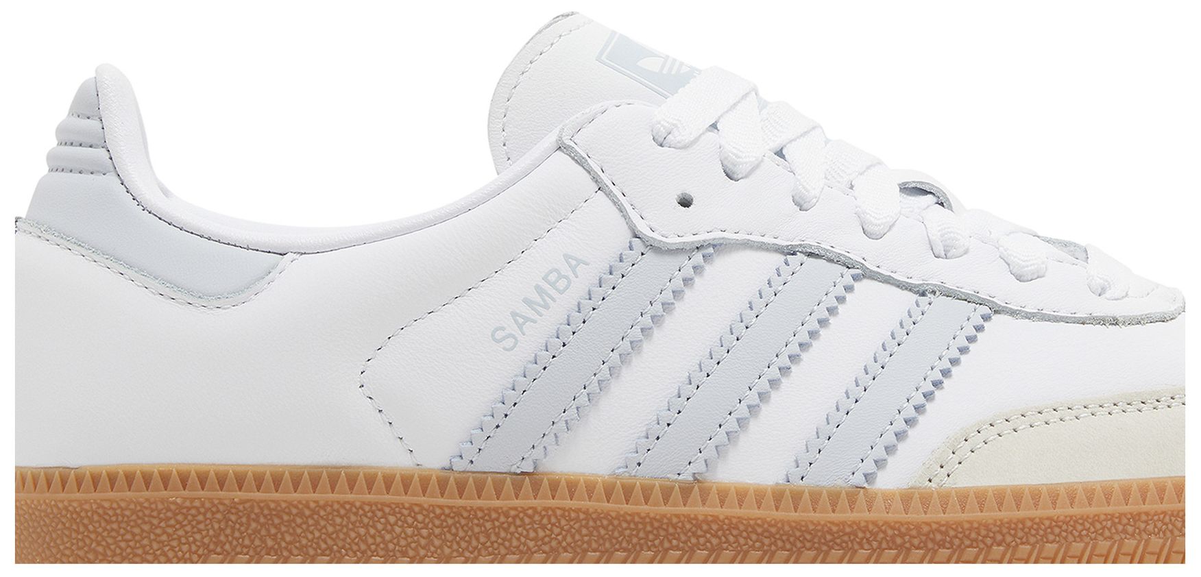 Buy Adidas Wmns Samba OG 'White Halo Blue Gum' - IE0877 | GOAT