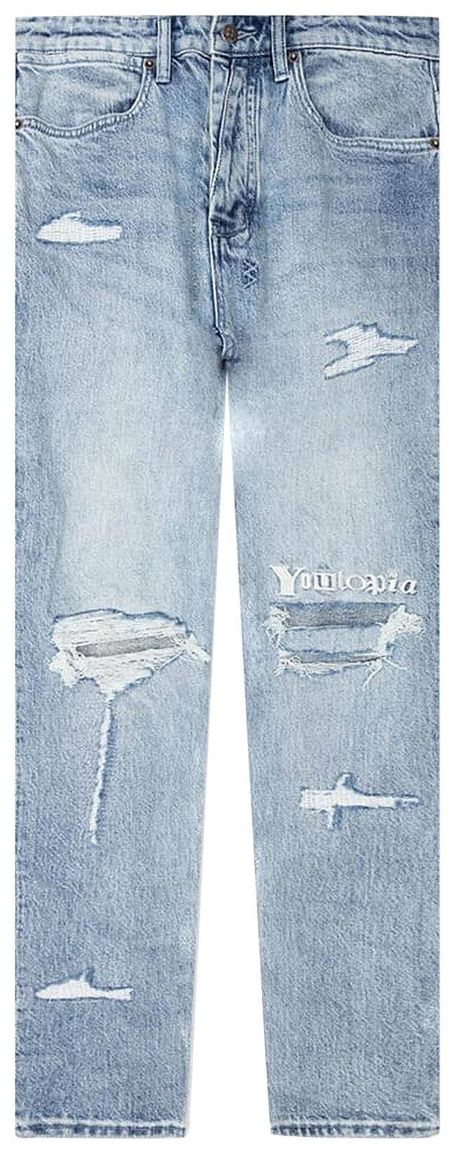 Buy Ksubi Van Winkle Youtopia Jeans 'Denim' - MFA23DJ046 | GOAT