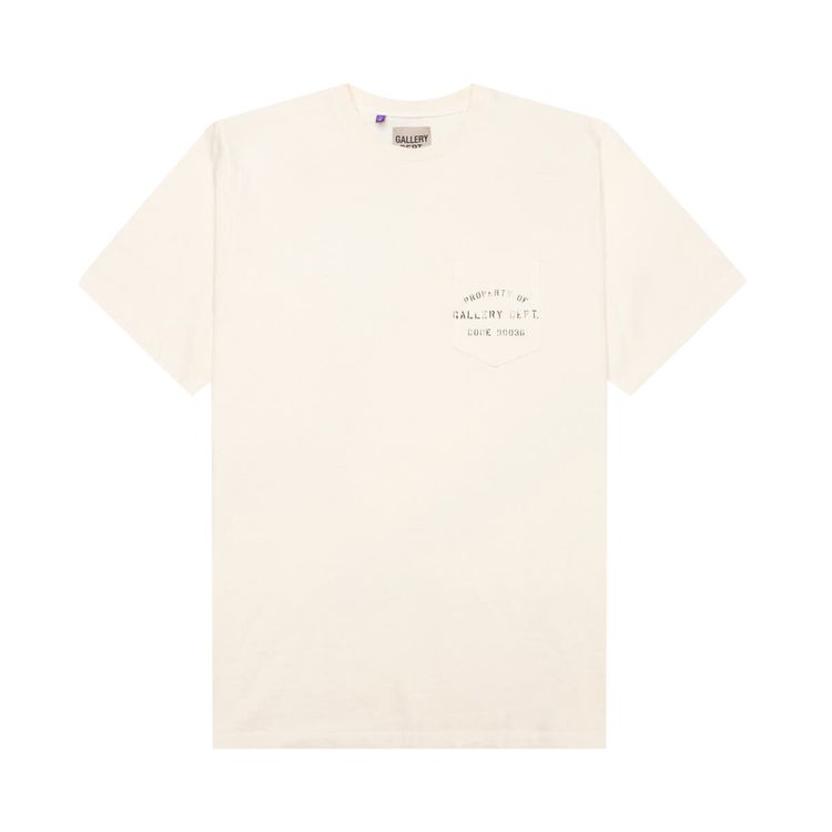 Buy Gallery Dept. Property Of Stencil Tee 'Antique White' - P0S 1030 ...