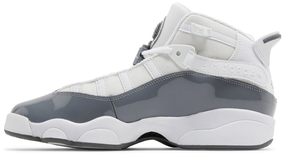 Buy Air Jordan 6 Rings GS 'White Cool Grey' - 323419 121 | GOAT