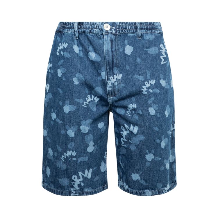 Buy Marni Denim Shorts 'Iris Blue' - PUJU0070I0 USCW08 MDB50 | GOAT