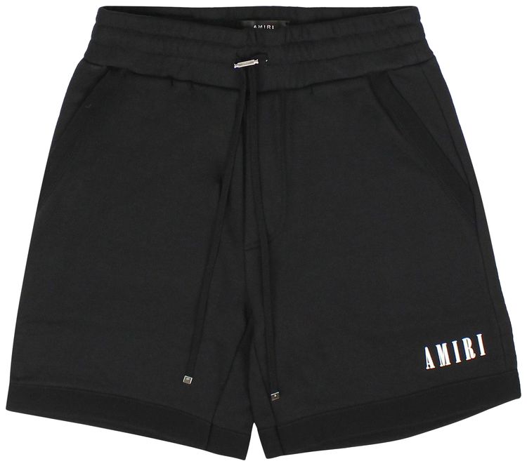 Buy Amiri Core Logo Sweatshort 'Black' - MJL026 001 BLAC | GOAT