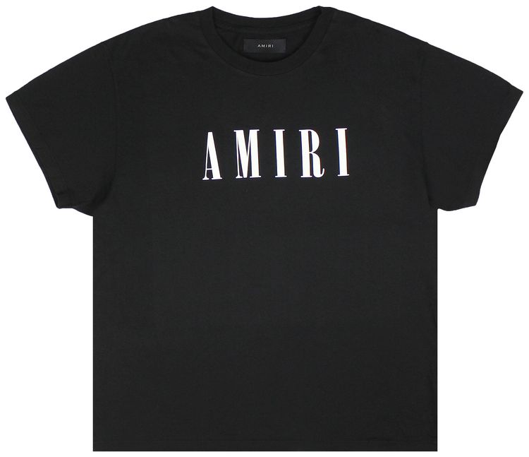 Buy Amiri Core Logo Tee 'Black' - EXMJT051 100 BLAC | GOAT