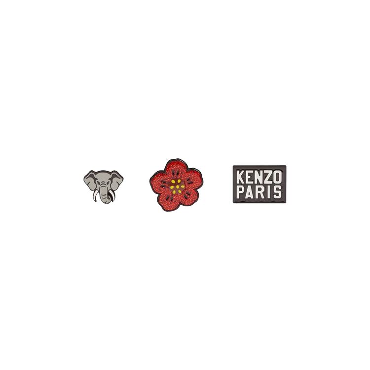 Buy Kenzo Stamp (3 Pins) 'Multicolor' - FD55AC121M01 MU | GOAT