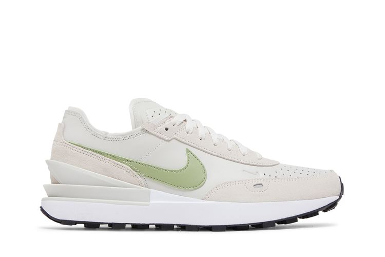 Buy Nike Waffle One Leather 'Light Bone Oil Green' - DX9428 002 | GOAT