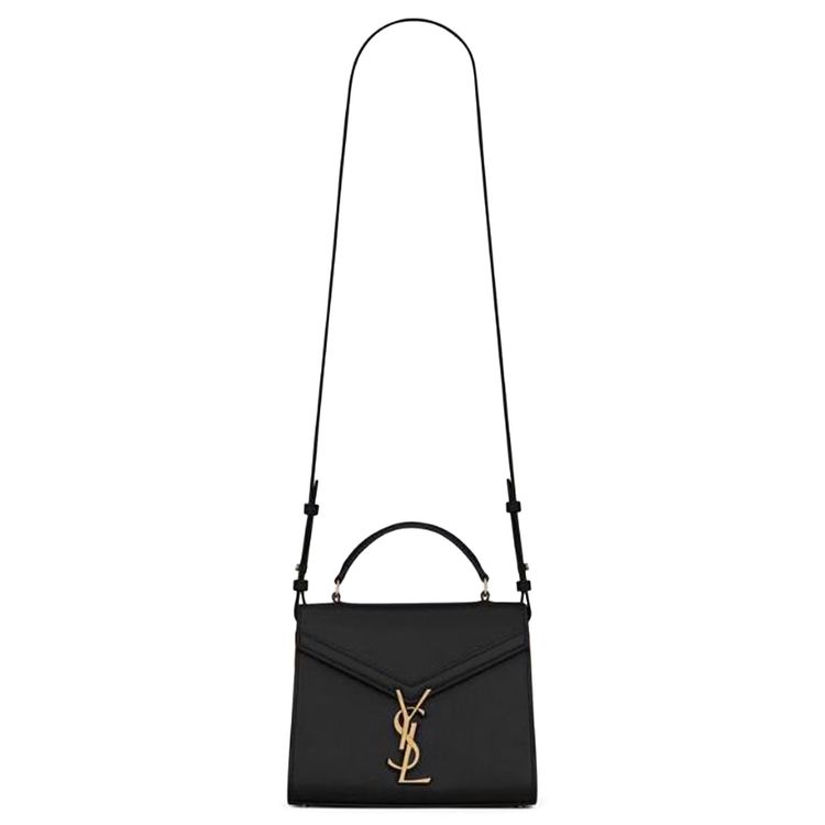 Buy Saint Laurent Cassandra Mini Top Handle 'Black' - 623930 0SX0W 1000 ...