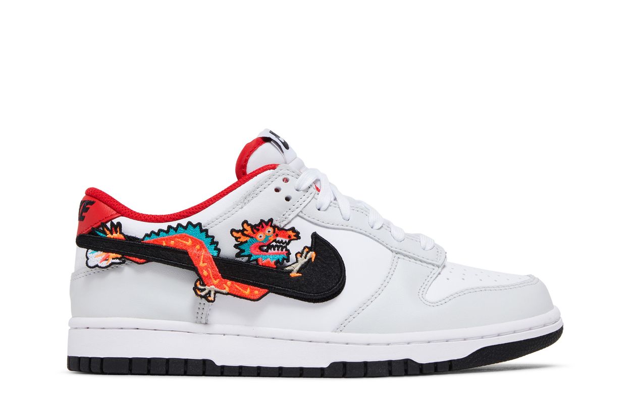 Buy Nike Dunk Low GS 'Year of the Dragon' - FZ5528 101 | GOAT