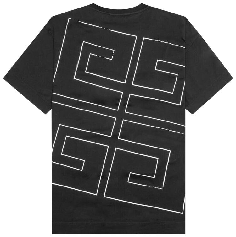 Buy Givenchy 4G T-Shirt 'Black' - BM71JA3YJ5 001 | GOAT