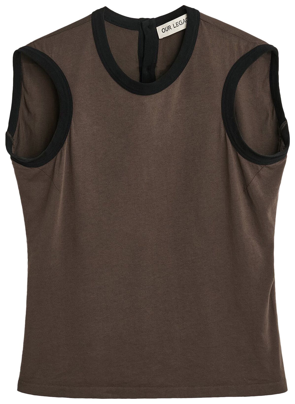 Buy Our Legacy Bro Tank 'Brown' - M4236BP | GOAT
