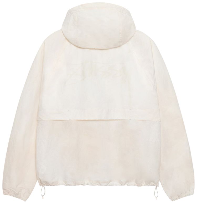 Buy Stussy Beach Shell Wave Dye Zip Hoodie 'Bone' - 115745 BONE | GOAT