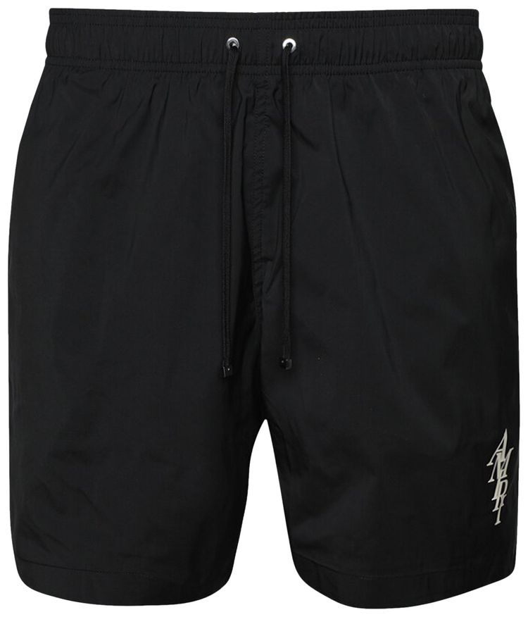 Buy Amiri Vertical Stack Swim Trunks 'Black' - PS24MSB007 001 BLAC | GOAT