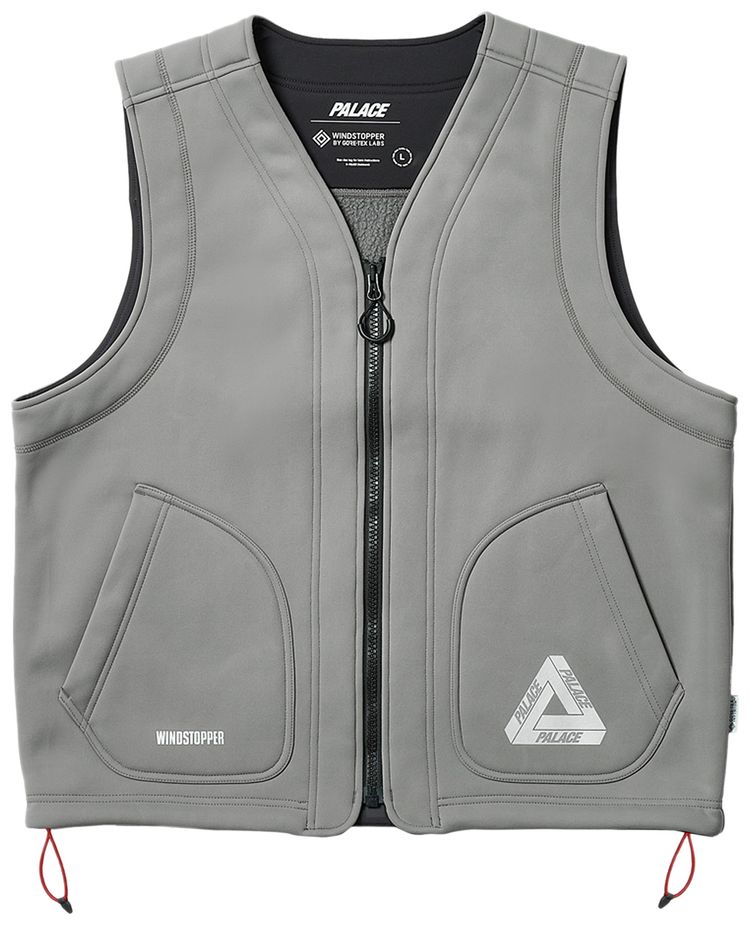 Buy Palace GORE-TEX Windstopper Vest 'Steel Grey' - P26JK024 | GOAT
