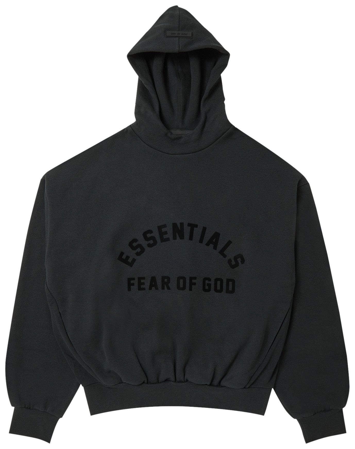 Buy Fear of God Essentials Hoodie 'Jet Black' - 192SP232050F | GOAT